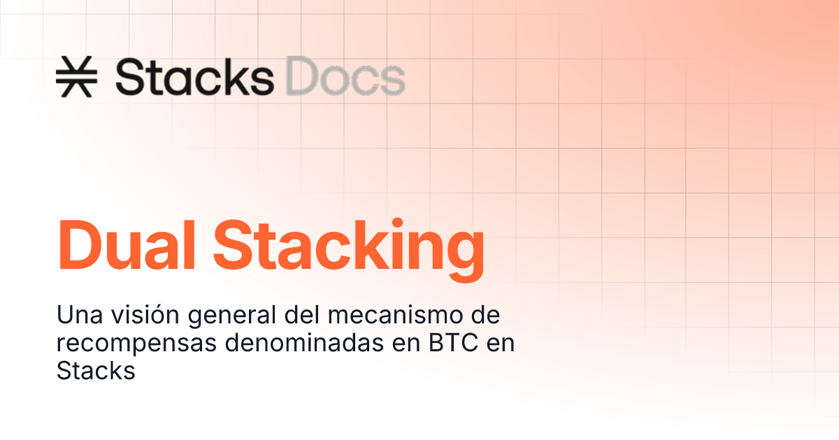 Dual Stacking | Learn | Stacks Documentation